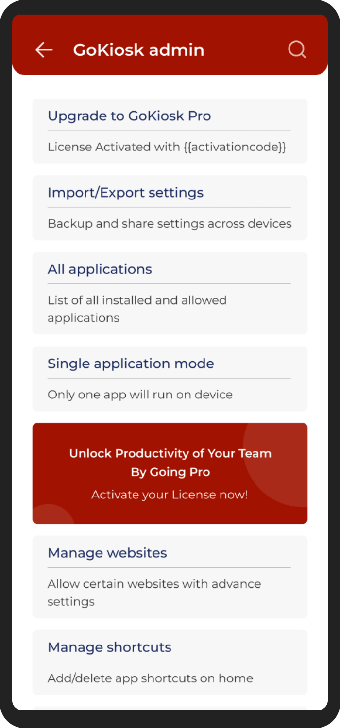 GoKiosk Setup Guide | Gokiosk | Android Kiosk Lock Down